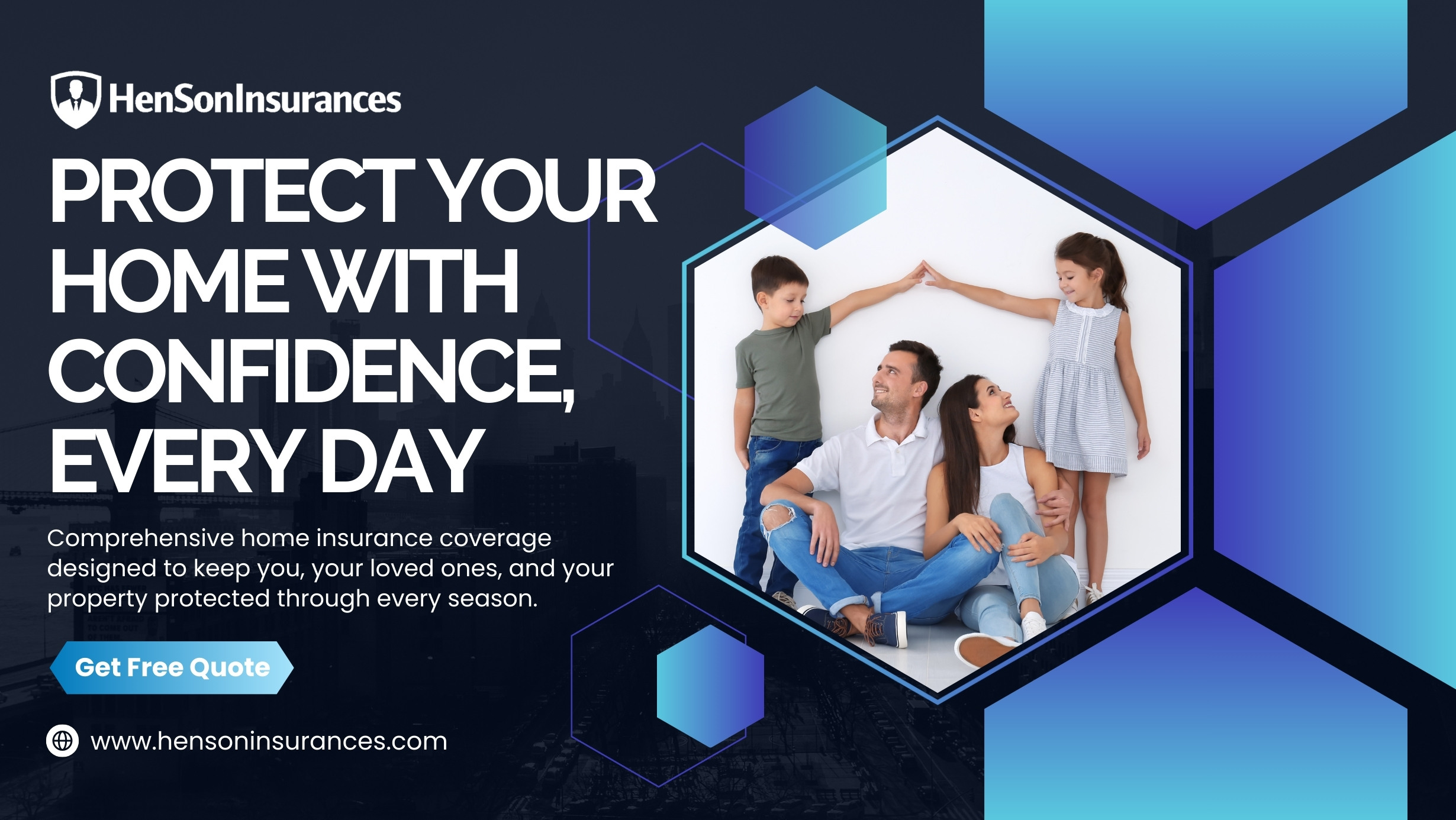 HenSonInsurances – Home Insurance Solutions Website